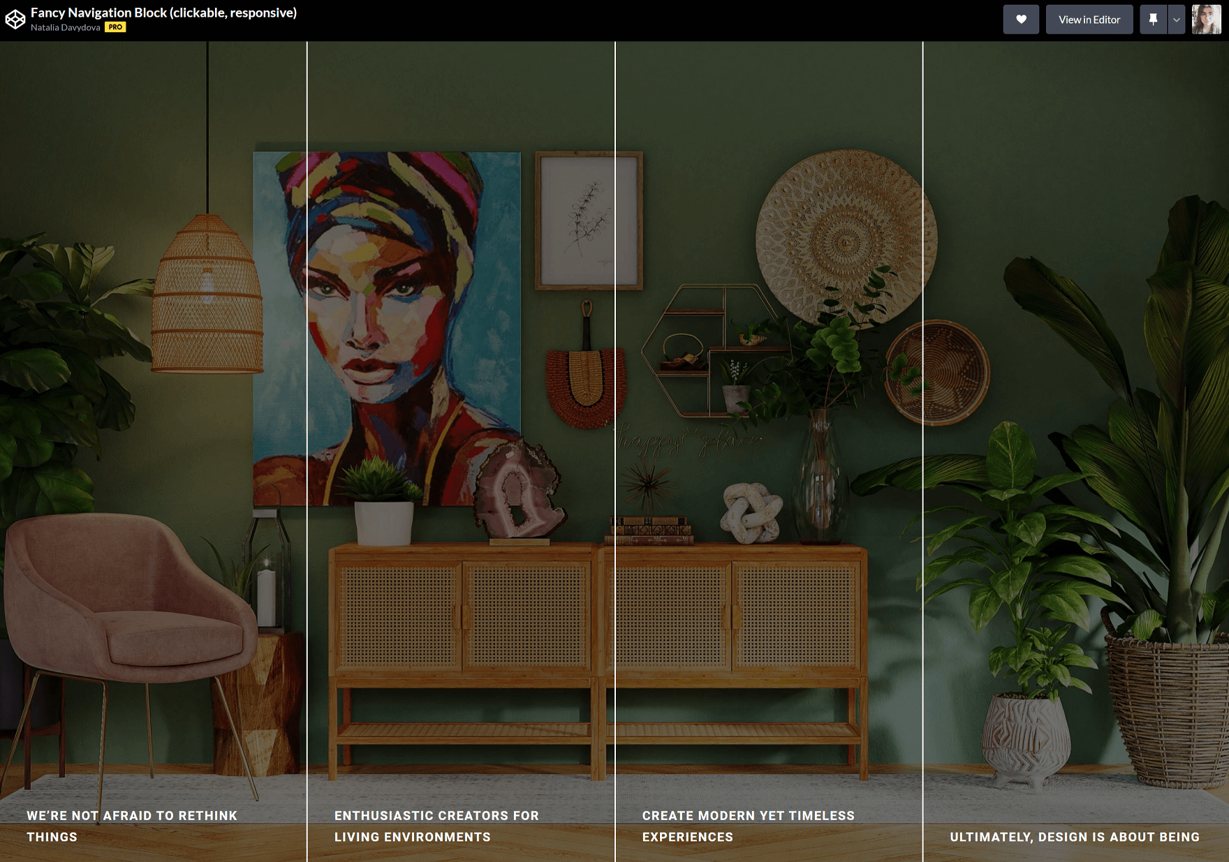 GitHub - nat-davydova/fancy-navigation-block: Fancy Navigation Block ...